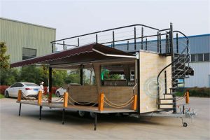 Double Decker Food Trailer -10ft to 36ft From Camp Food Trailer