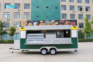 Snack Bar Trailer At Factory Price - Snack Trailer Company Camp