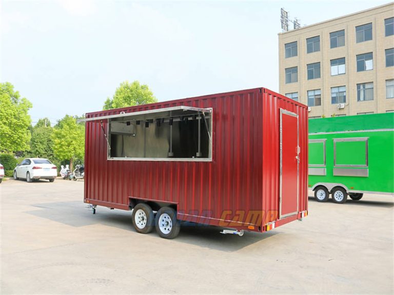 16ft Container Trailer for A Customer from New York, USA
